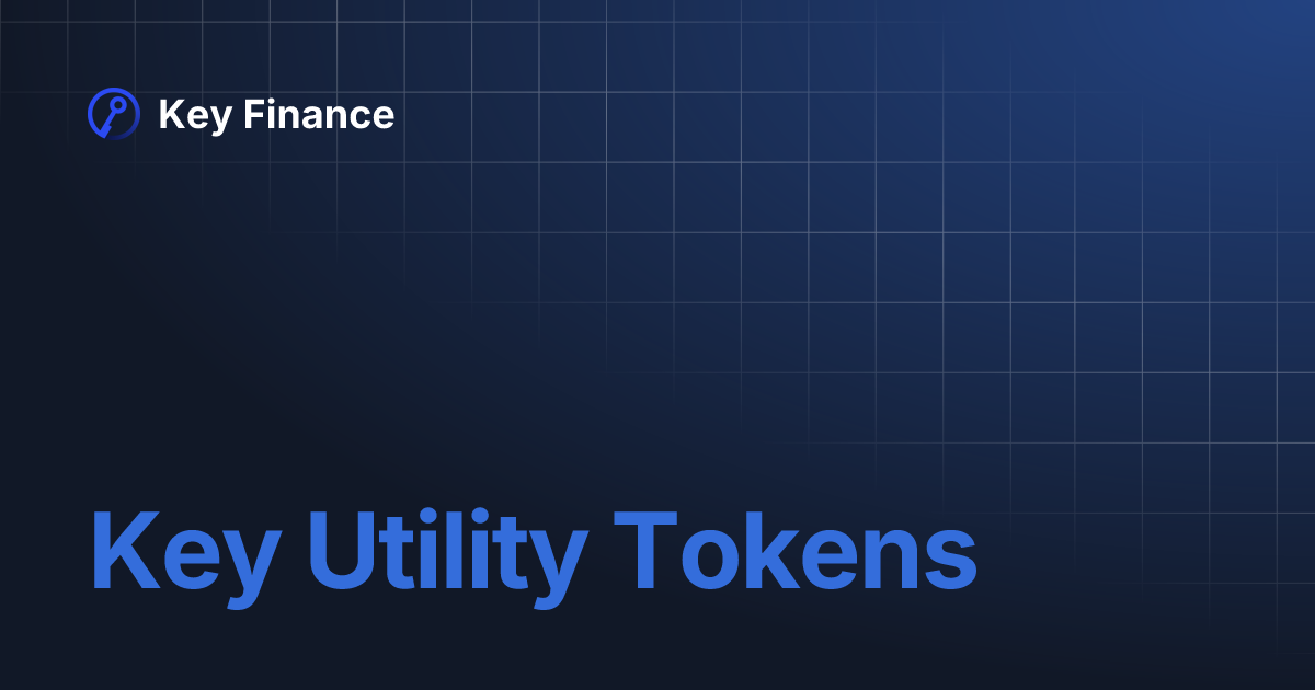 Key Utility Tokens | Key Finance